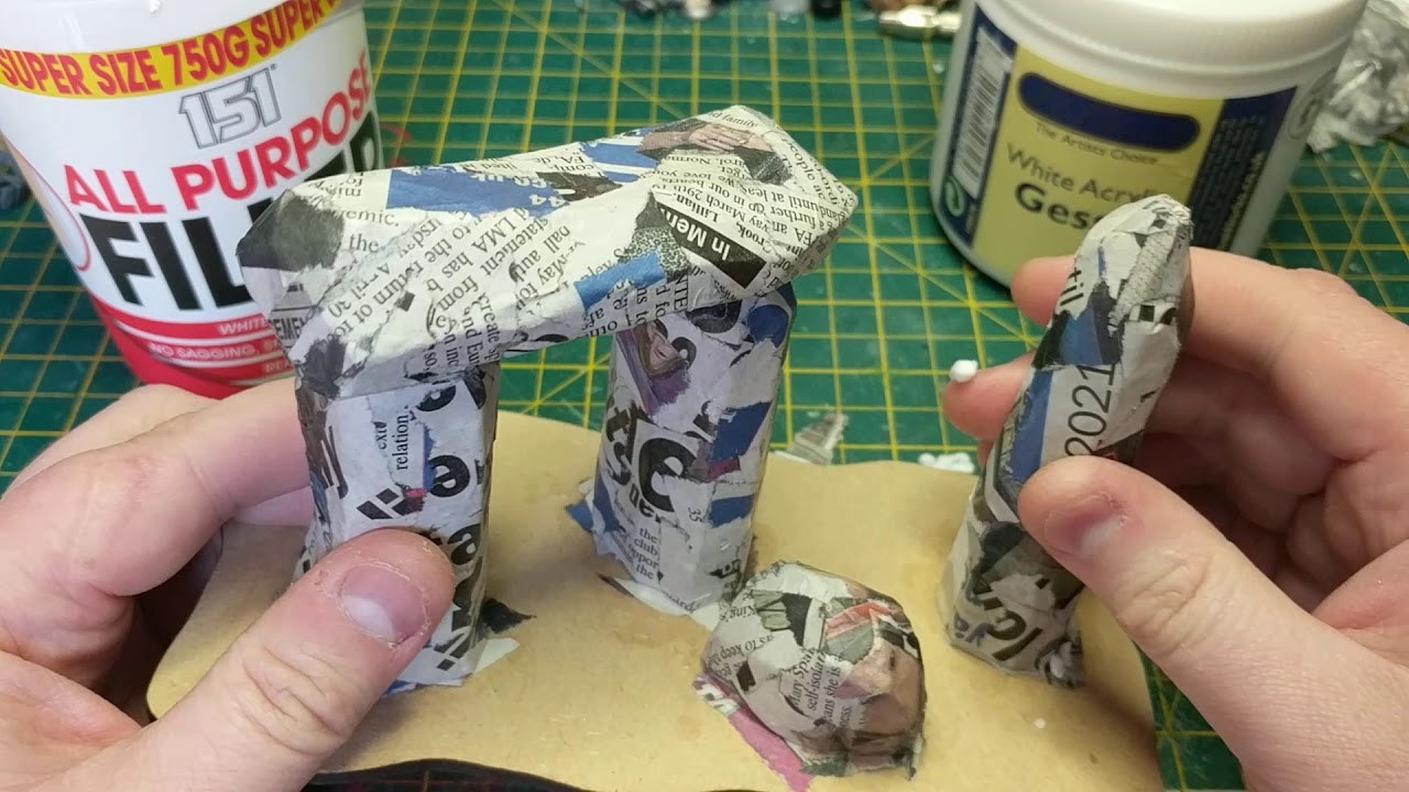 How to seal and strengthen Expanded Polystyrene - YouTube