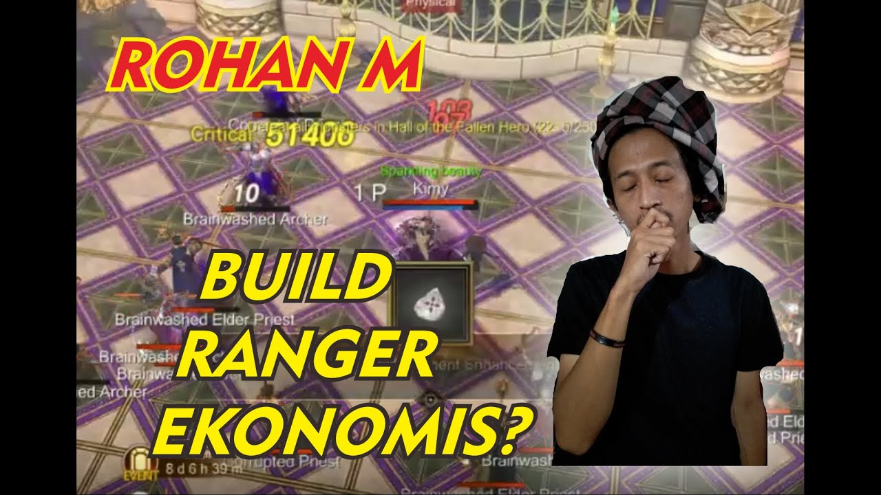 CARA BUILD RANGER DEX VIT LOW BUDGET HUNTING ENAK - ROHAN M SEA NATU ...