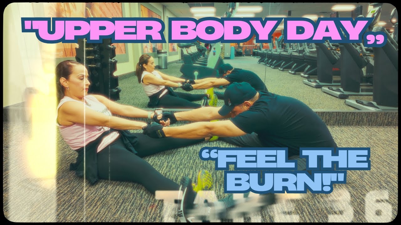 "Chest, Biceps & Shoulders Burn! Plus Planks for the Finish!" - YouTube