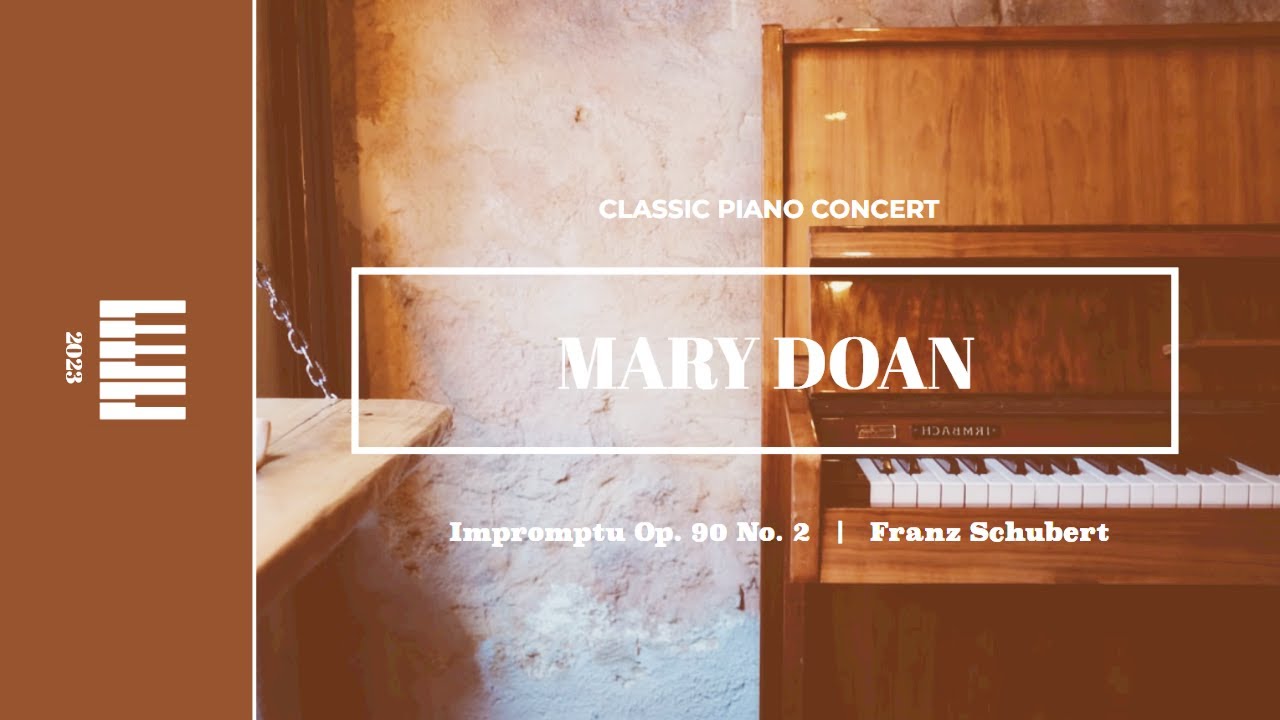 "Impromptu Op. 90 No. 2 | Franz Schubert" Performed by Mary Doan - YouTube