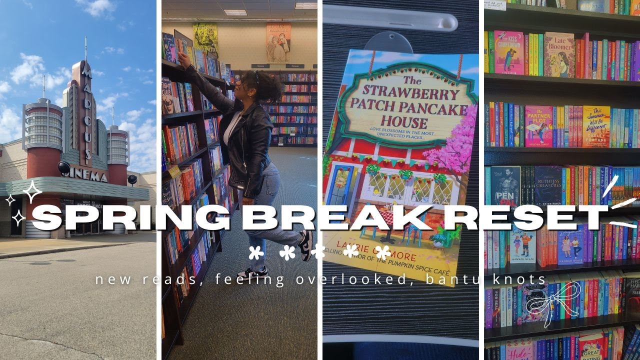 Spring Break Reset: Bookstore, Trader Joe’s, & Natural Hair Refresh - YouTube