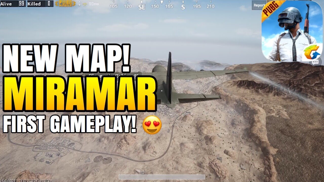 My First Gameplay On The NEW MIRAMAR MAP! (Desert Map) | PUBG Mobile ...