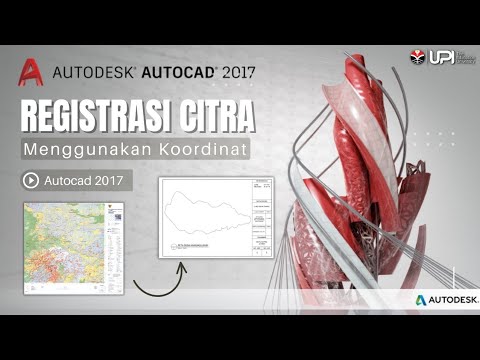Registrasi Citra Peta dengan Koordinat di AutoCAD 2017 | Ilmu Ukur ...