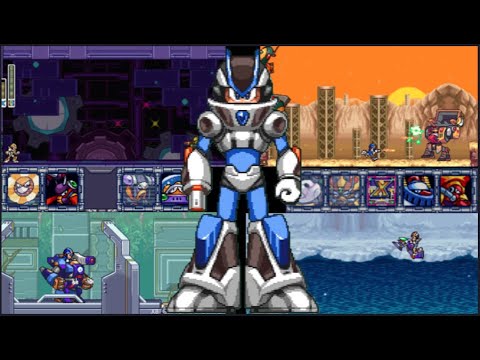 MEGAMAN X8 DEMAKE DEMO (ALL ARMOUR) FULL GAMEPLAY - YouTube