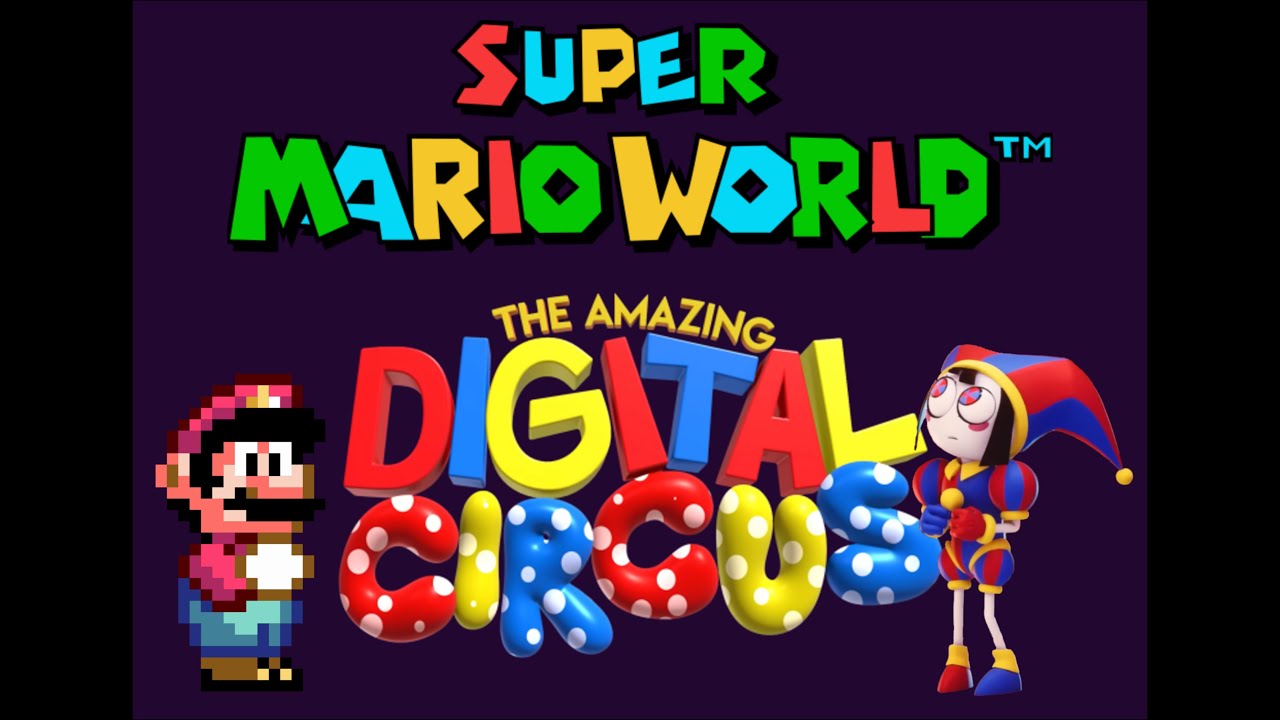 Super Mario World - Overworld (Digital Circus Theme) (1 Hour) - YouTube