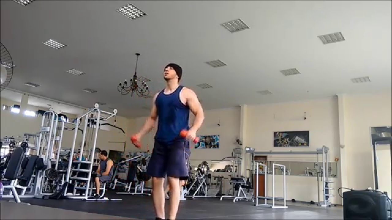 Elevação lateral drop set - YouTube