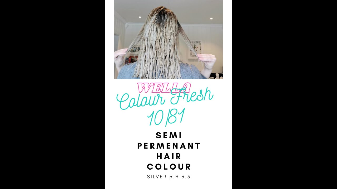 Wella Professionals Color Fresh Semi- Permanent Colour - 10/81 Very ...