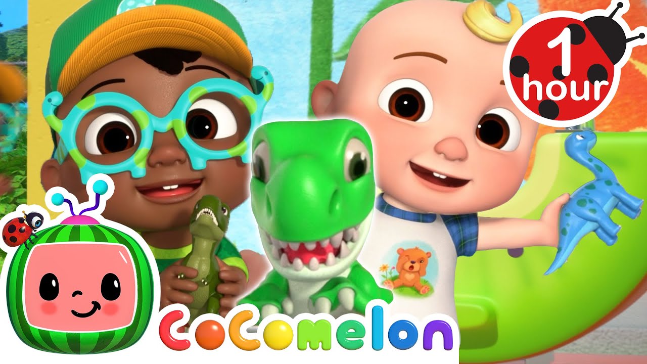 JJ and Cody's ULTIMATE Dino Day! | CoComelon Nursery Rhymes & Kids ...
