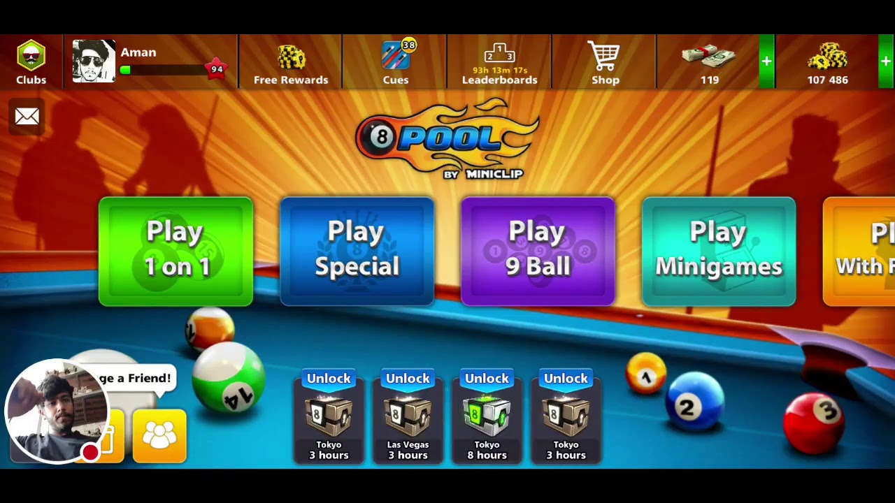 My 8 Ball Pool Stream - YouTube