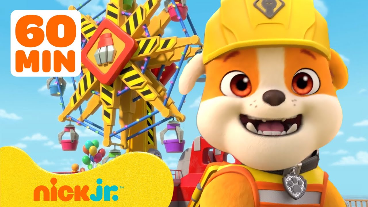60 MINUTES of Rubble & Crew's Best Builds & Rescues from Season 2! 🚜🛠️ ...