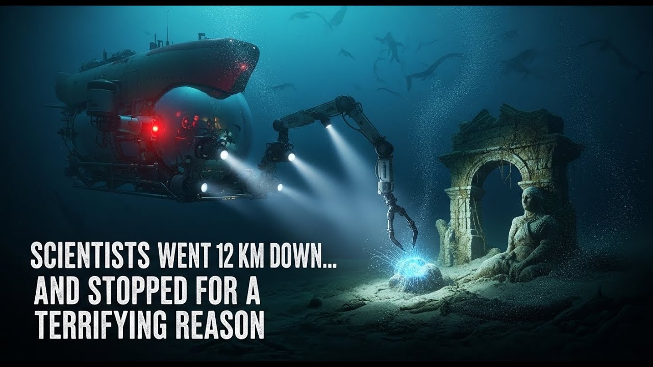 Scientists Went 12 km Down... and Stopped for a Terrifying Reason - YouTube
