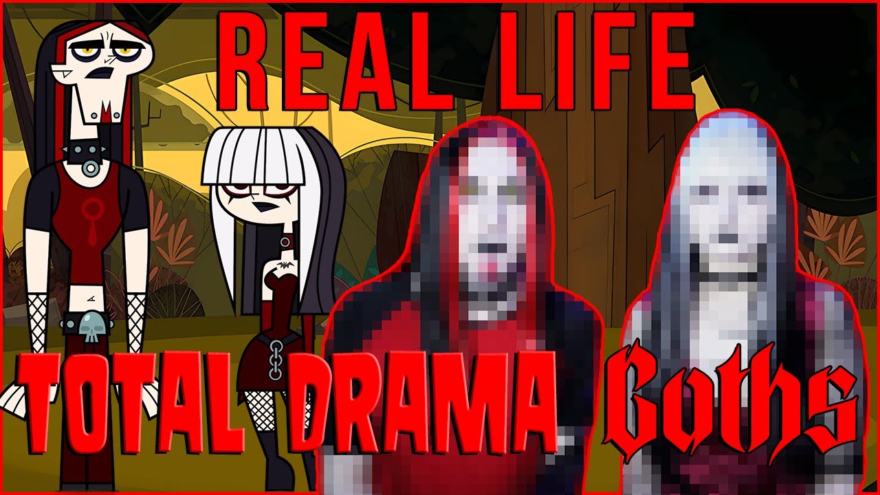 Cosplaying The Total Drama Goths - YouTube