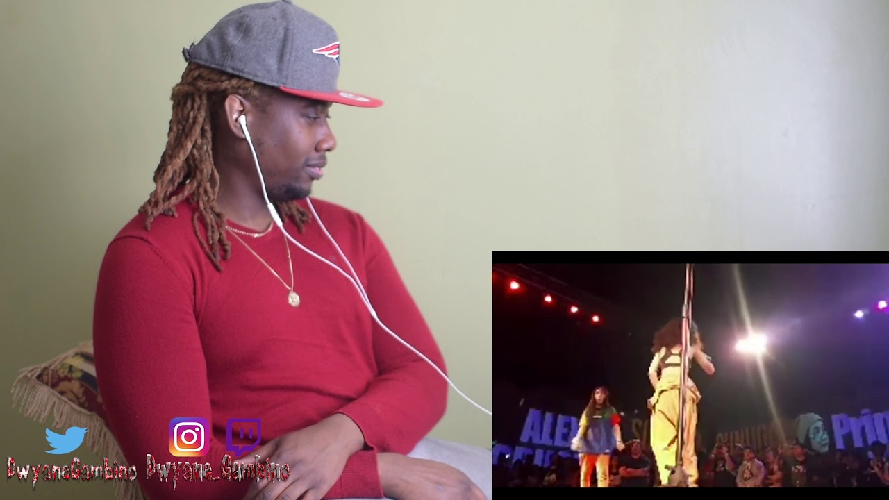 PRINCESS THEA VS ALEX BRUCE ROUND1 REACTION - YouTube