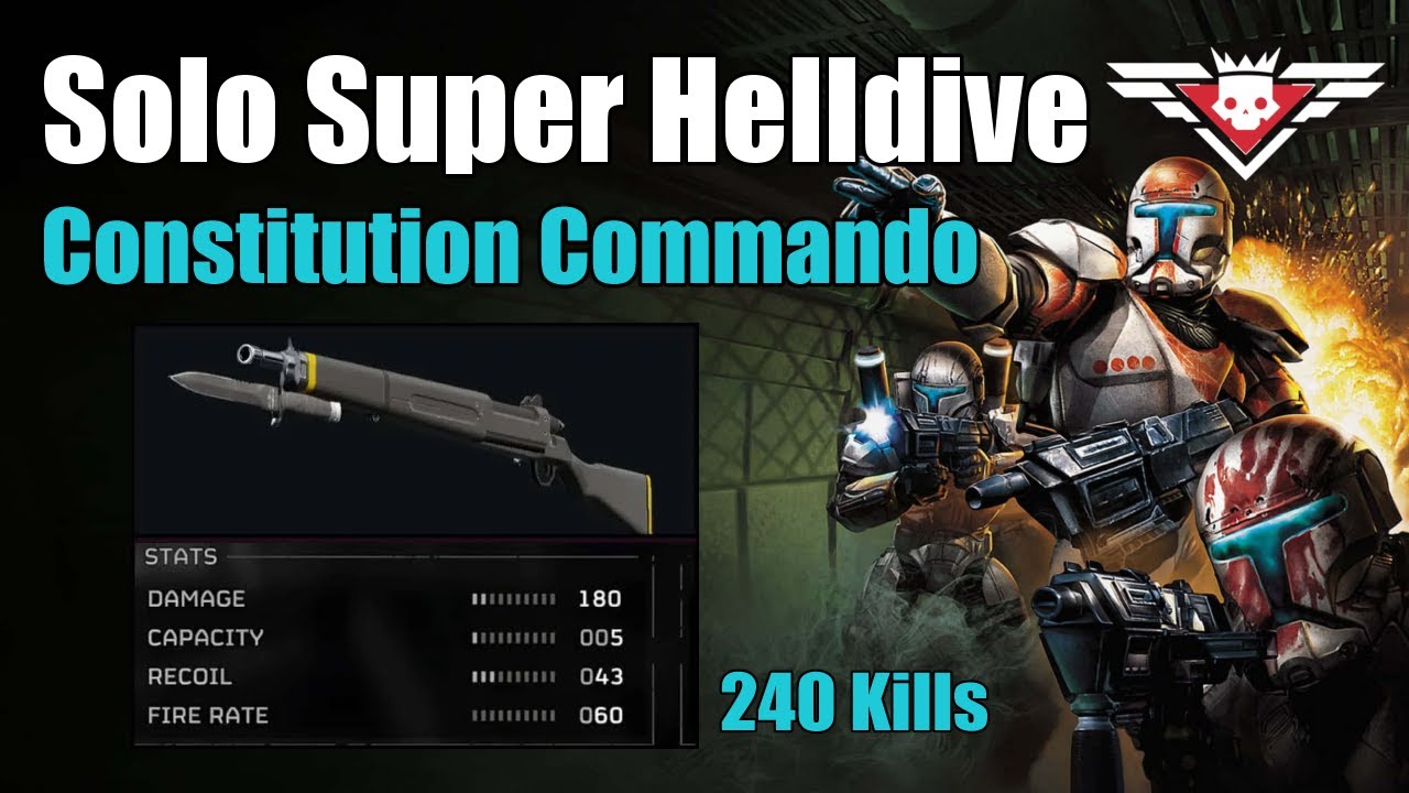 |Helldivers 2| Scrapping bots with the Constitution - Full Clear, No Support Weapon, 0 Deaths ...