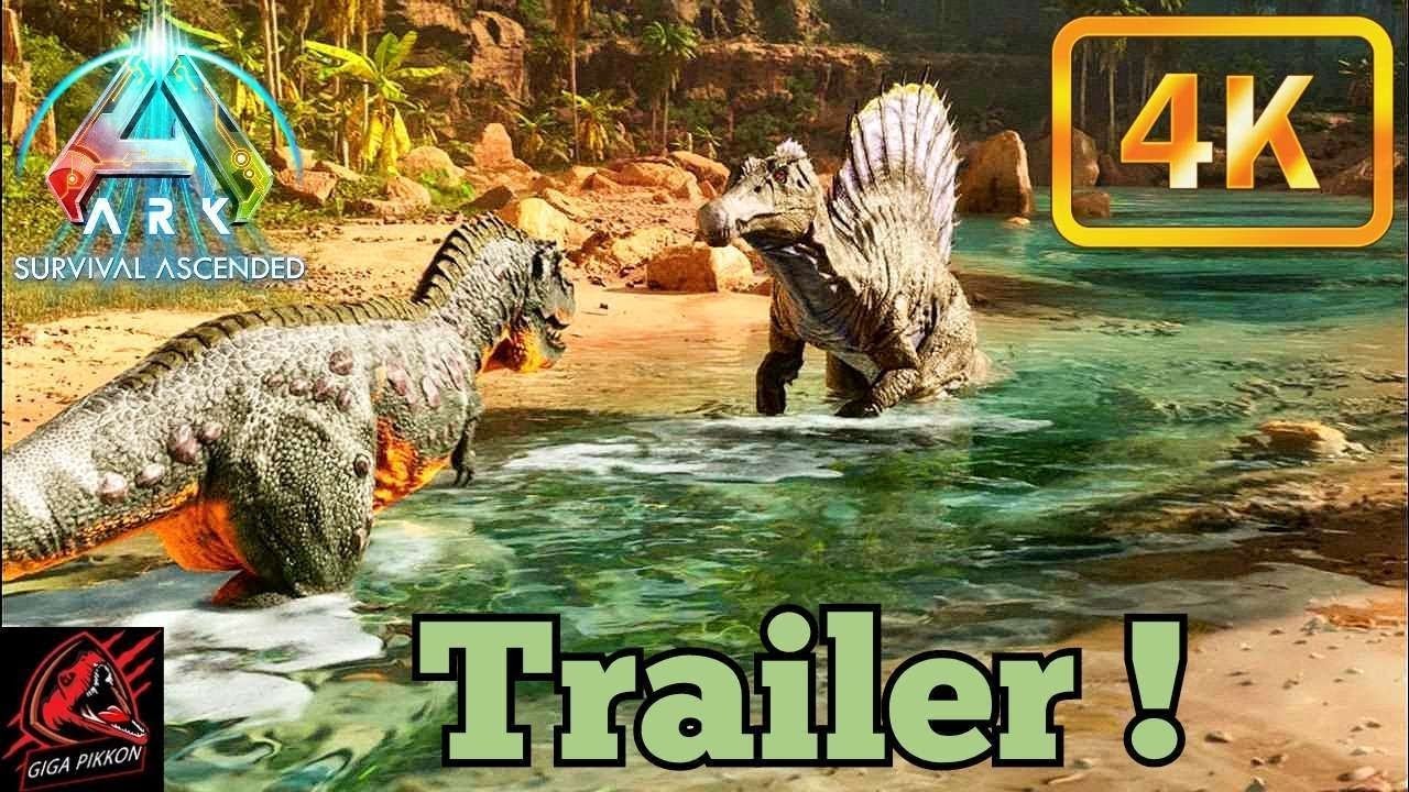 ARK Survival Ascended Official Trailer 4k - YouTube