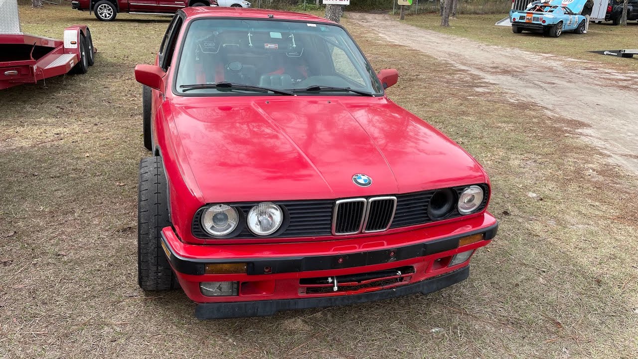 Best Lap at The Firm BMW E30 S54 Swap E36 M3 suspension - YouTube