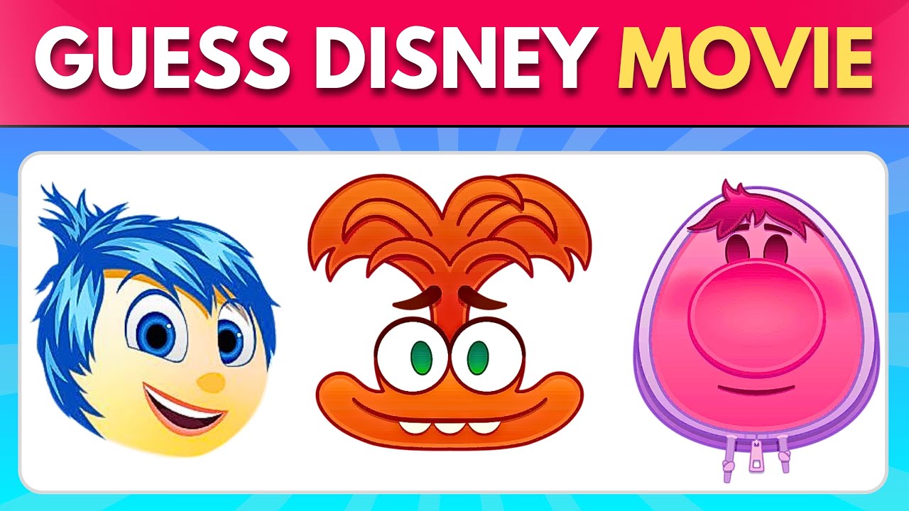 Guess the Disney Movie by Emoji Quiz! 100 Movies Emoji Puzzles - YouTube
