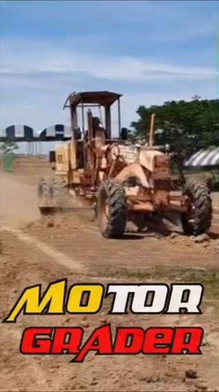 MOTOR GRADER #hitachi #heavyequipment #komatsu #excavator #caterpillar ...