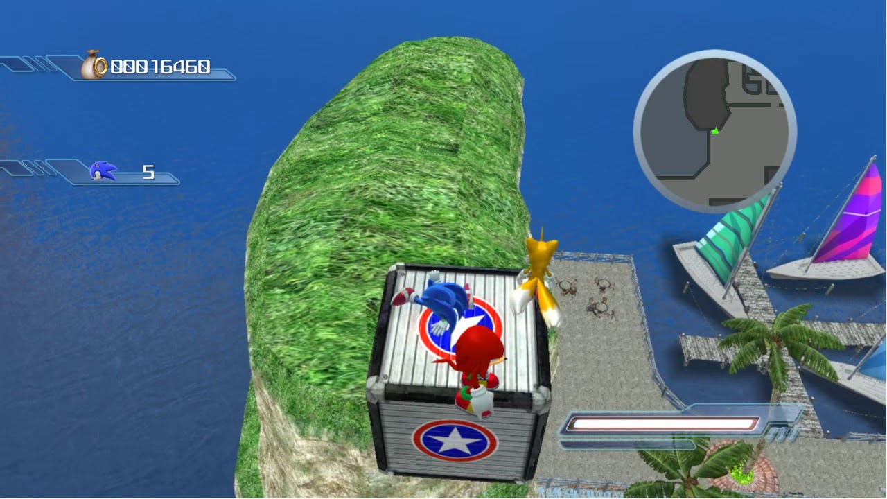 Sonic 06 - The Box Glitch - Xenia 360 Emulator - YouTube