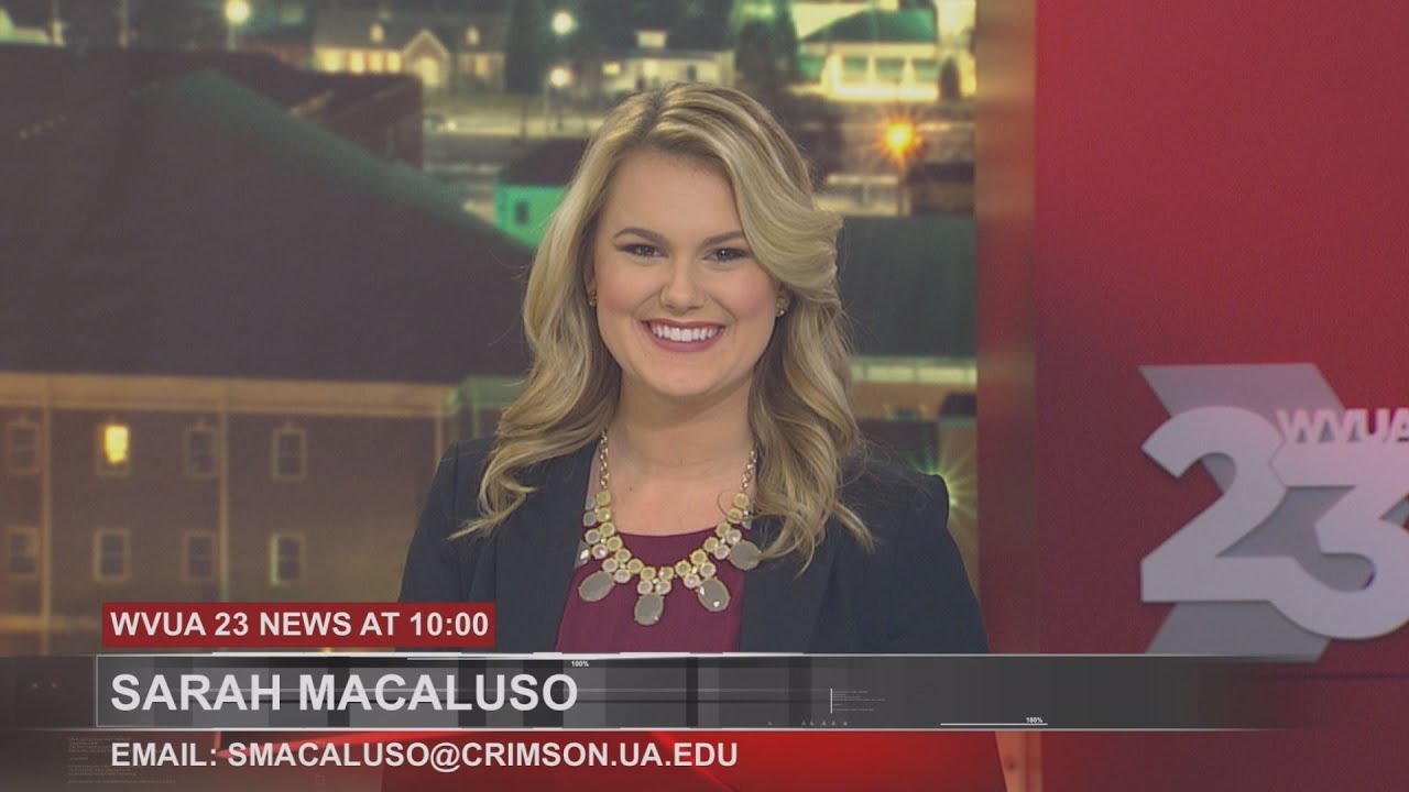 Sarah Macaluso Reporter/Anchor Demo Reel - YouTube