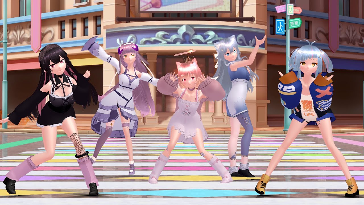 Forry Cafe - [Project Sekai MMD/Vroid] MORE MORE JUMP - MOTTO ...