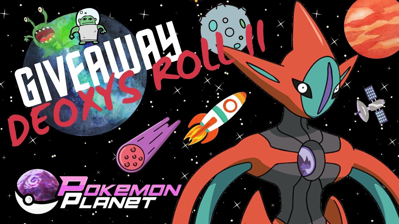 Pokemon Planet - Giveaway - Deoxys Roll 2 - YouTube