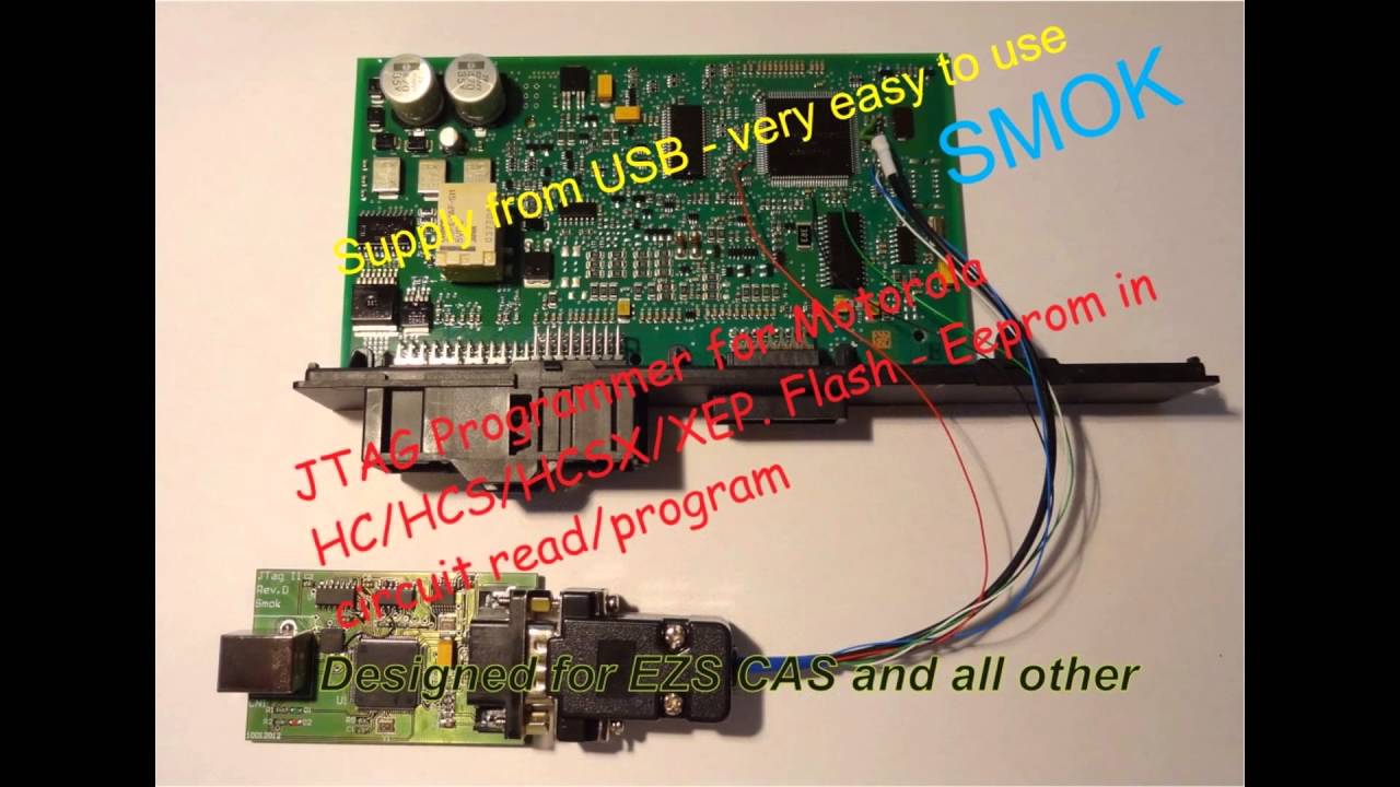 SMOK JTAG 9S12 9S12XEP www.diagnoza.ro - YouTube