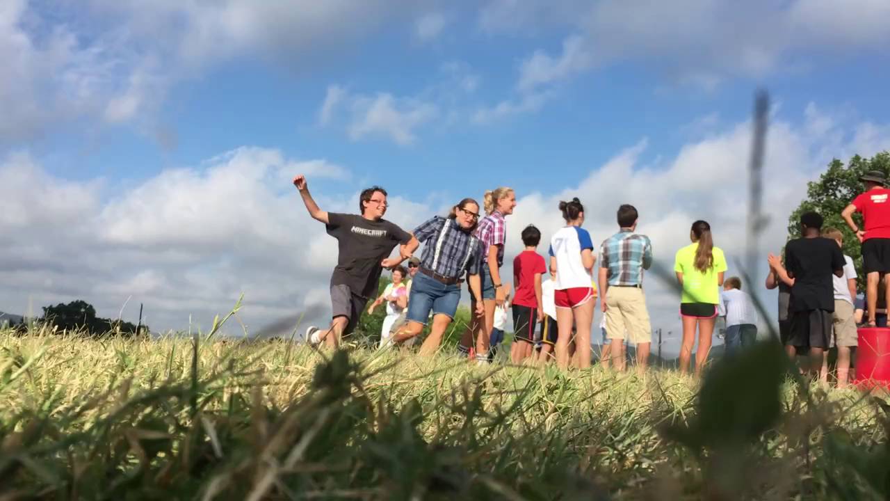 River City Youth summer camp relay race 2016 - YouTube