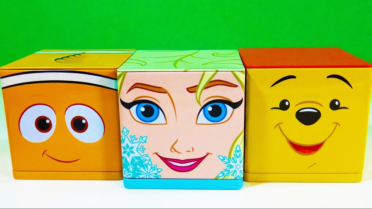 Disney Princess Frozen Nemo Cubeez Surprise Toys Shopkins Pokemon ...