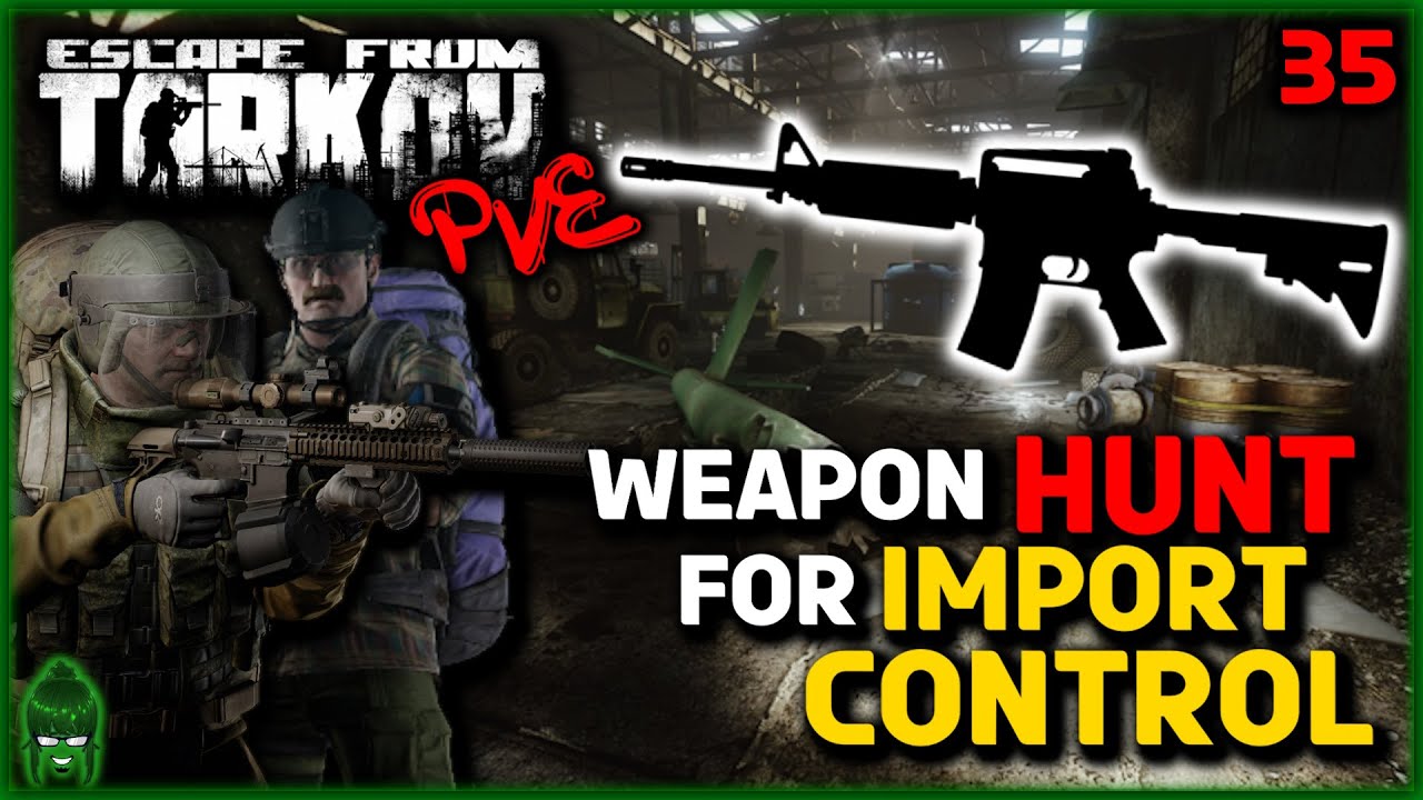 Trying To Find Some WESTERN Weapons! (EFT PVE Adventures #35) - YouTube