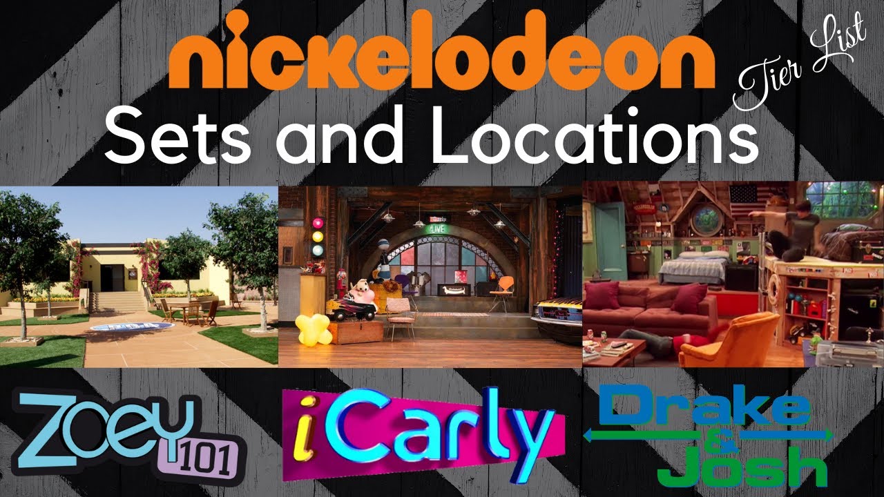 Nickelodeon Shows Sets/Locations Tier List - YouTube