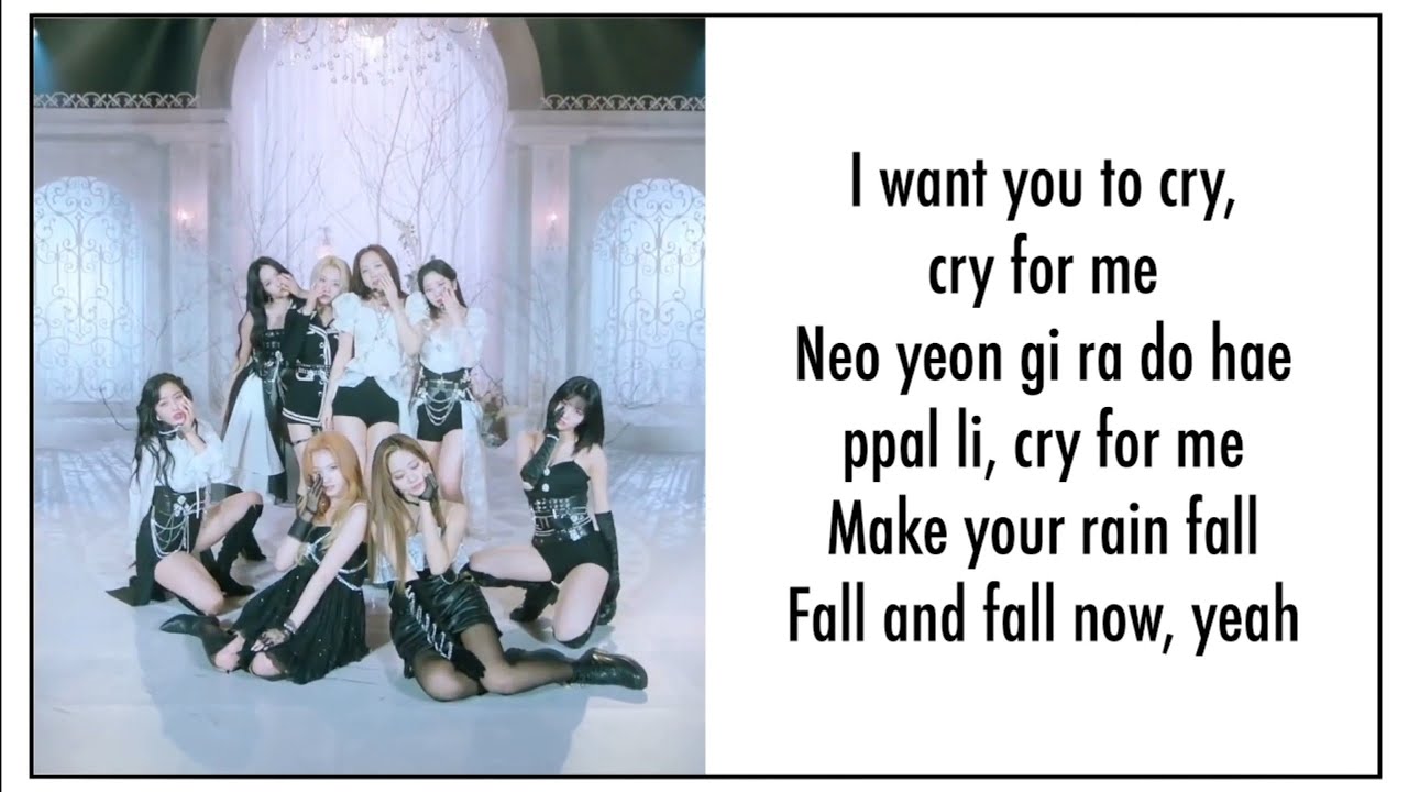 TWICE - 'Cry For Me' [1-HOUR Lyrics] - YouTube