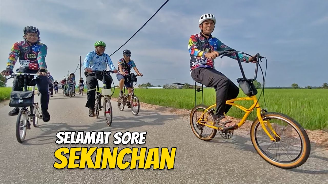 SEPETANG DI SEKINCHAN...nostalgia zaman sekolah,kayuh petang hari ...