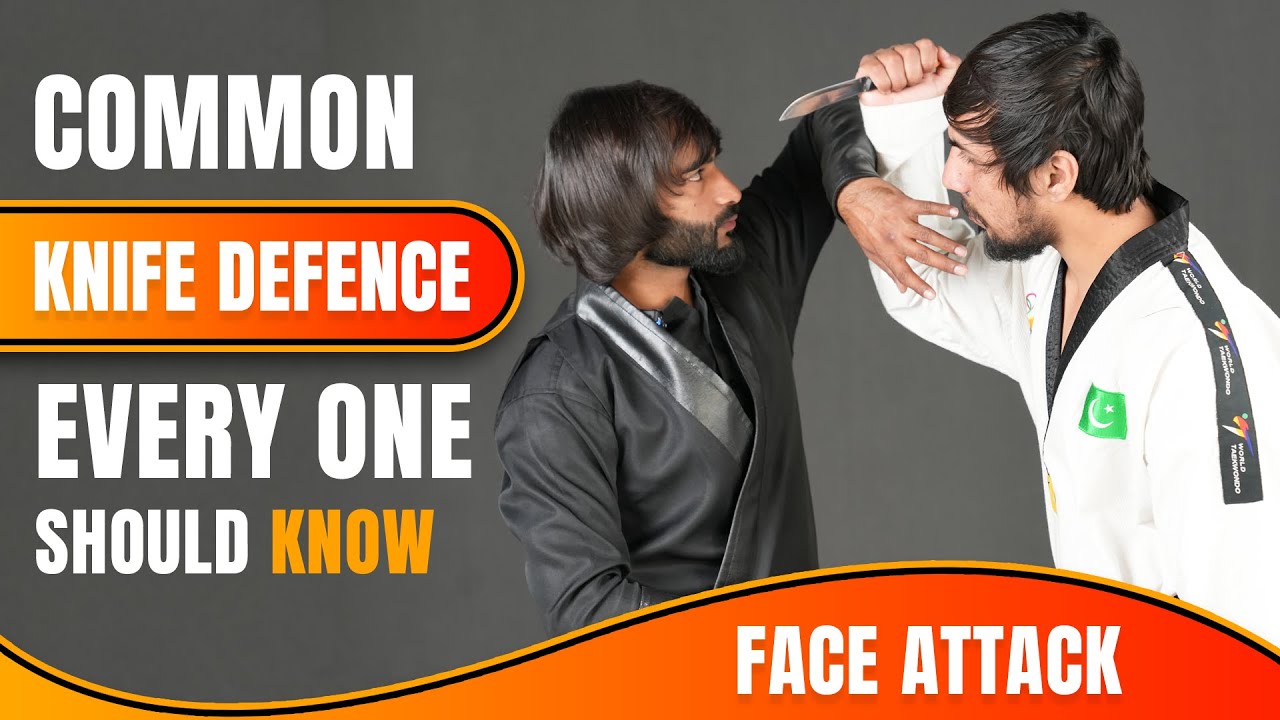 How to Save Yourself From Front Knife Attack - Knife Attack Self ...