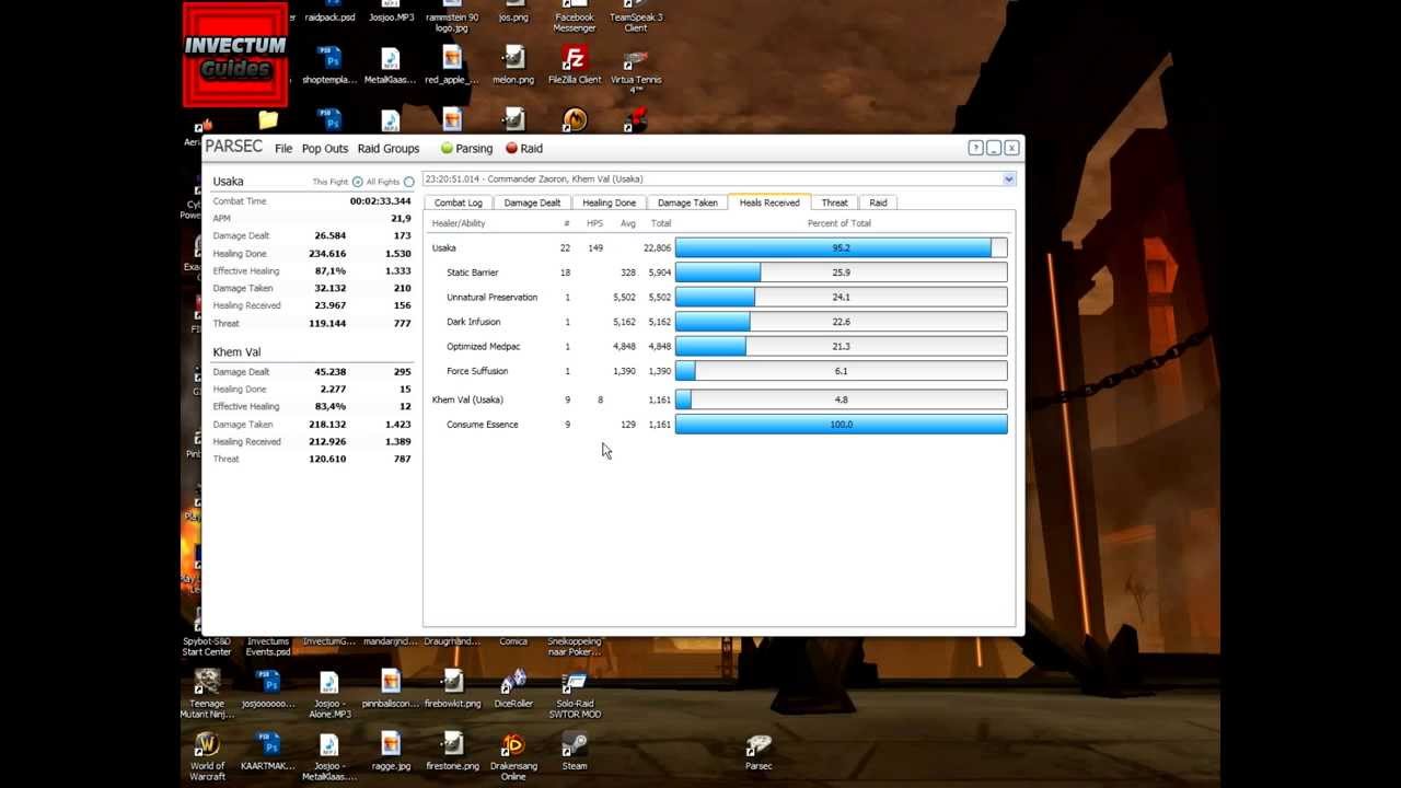 **SWTOR** Invectum Guides - Install Parsec & How To Use It - YouTube