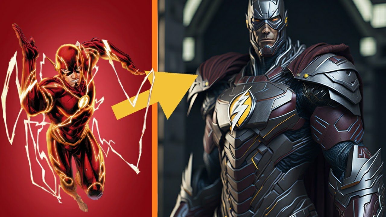 SUPERHEROES MARVEL DC AS REAL STEEL All Characters - YouTube