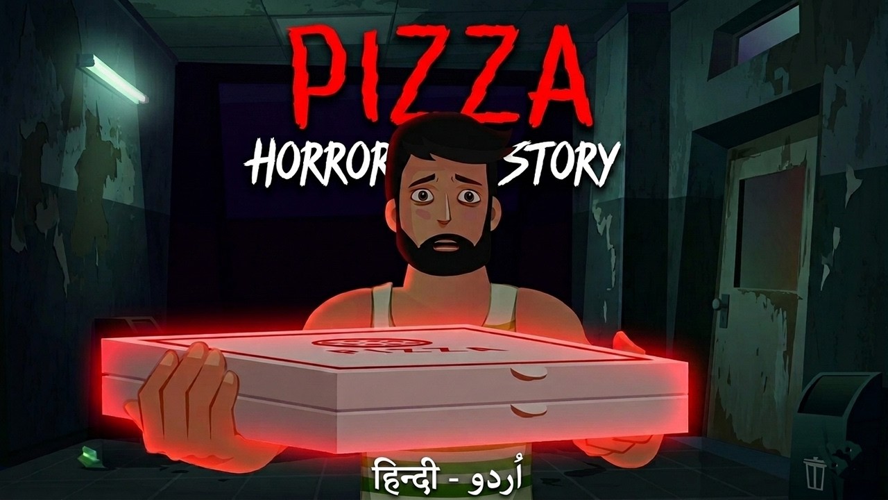 Pizza Animated Horror Story | Hindi - Urdu | Horror Cartoon - YouTube