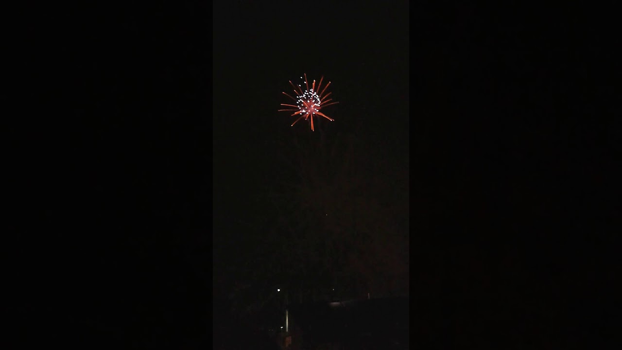 Oakland A's firework show stranger things pt1 - YouTube