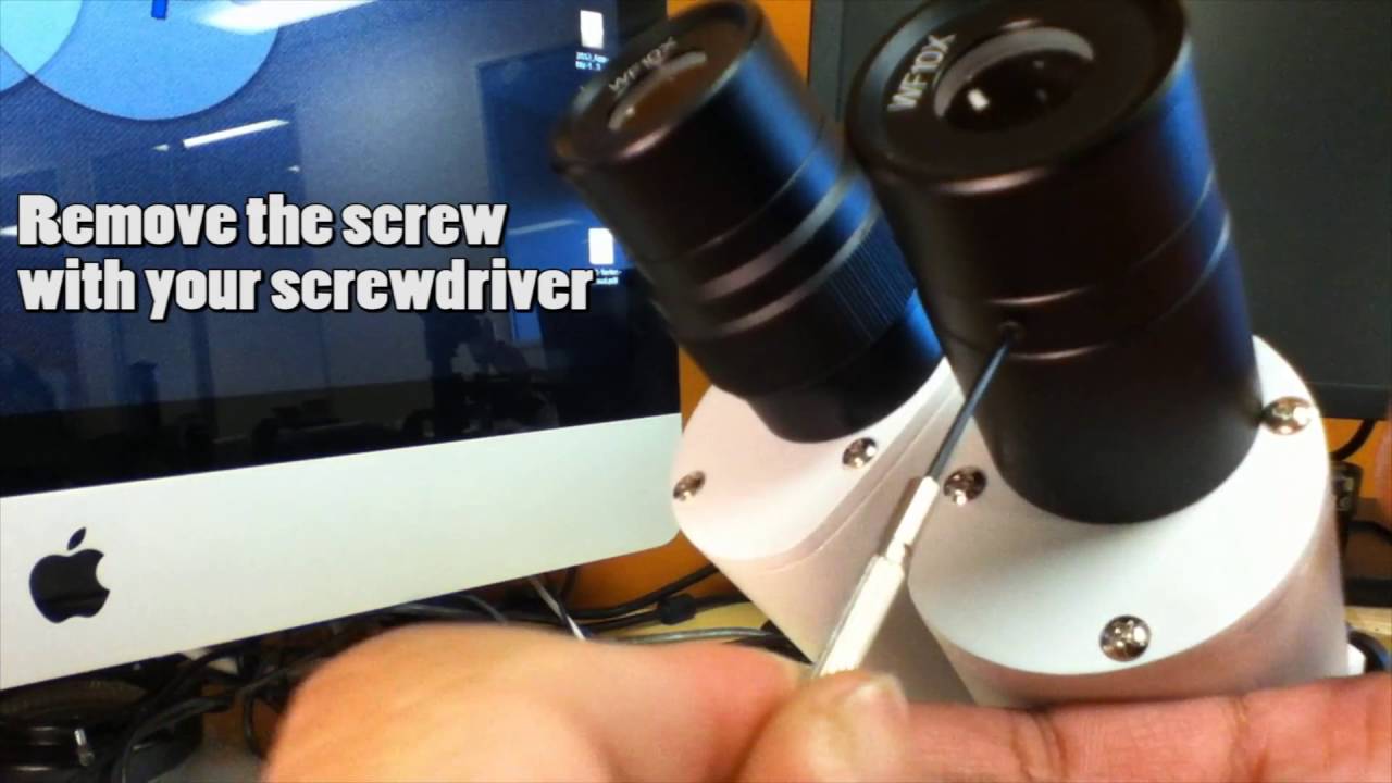Microscope Expert - Attaching Your MD35, MD130, MD200 Camera onto your ...