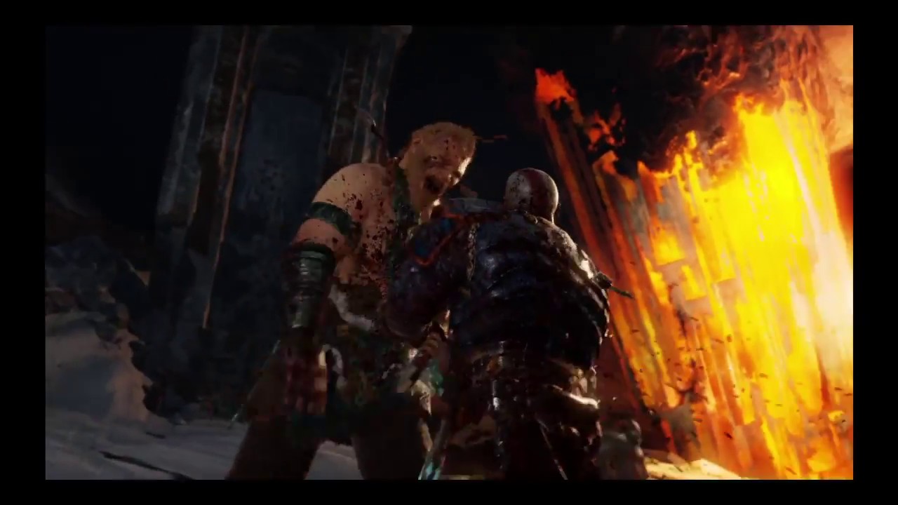 God of War 4 Death of Magni son of thor cutscene - YouTube