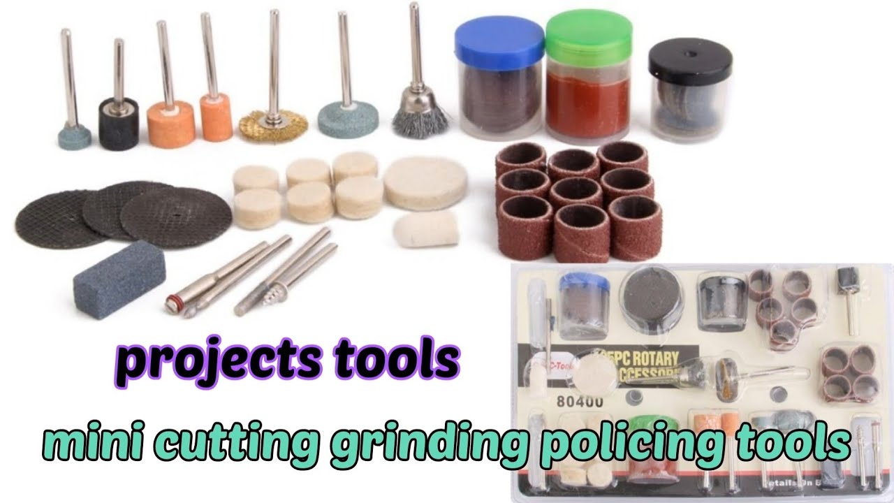 Cutting Grinding Electric Polishing Drill Bits Rotary Set-105 Pieces ...