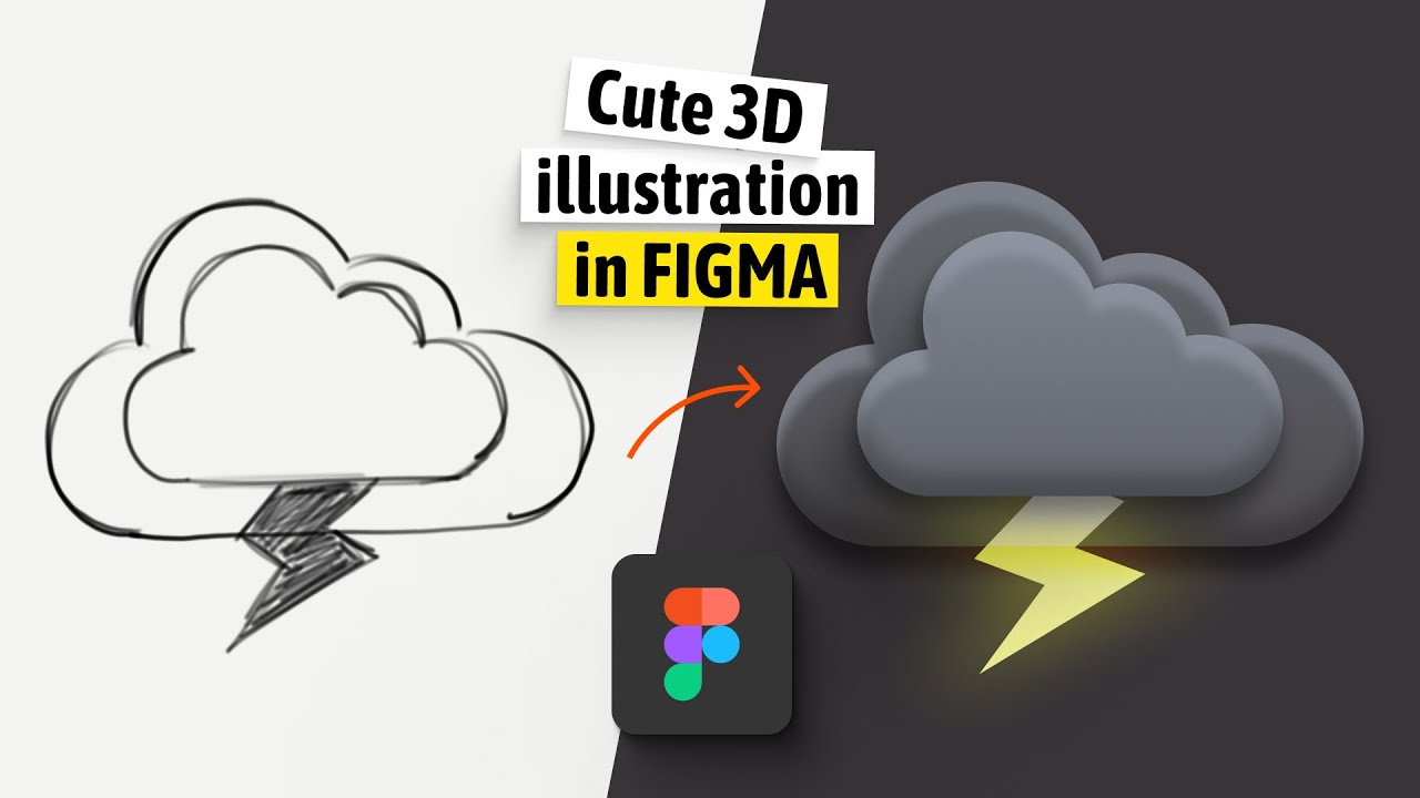 Figma for digital artists | Cute 3d illustration on Figma | Figma ...