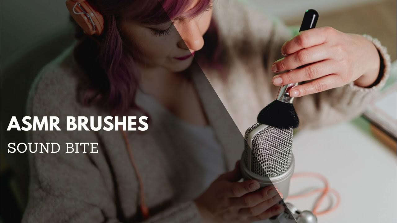 Asmr Brushes Asmr Sounds For Sleep And Relaxation Clean Sound Clips Youtube