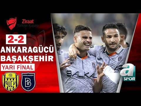 MKE Ankaragücü 2-2 Başakşehir (Ziraat Türkiye Kupası Yarı Final 2. Maçı) 25.05.2023