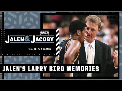 Jalen Rose’s memorable Larry Bird memory from 1998 Eastern Conference finals 😂 | Jalen & Jacoby