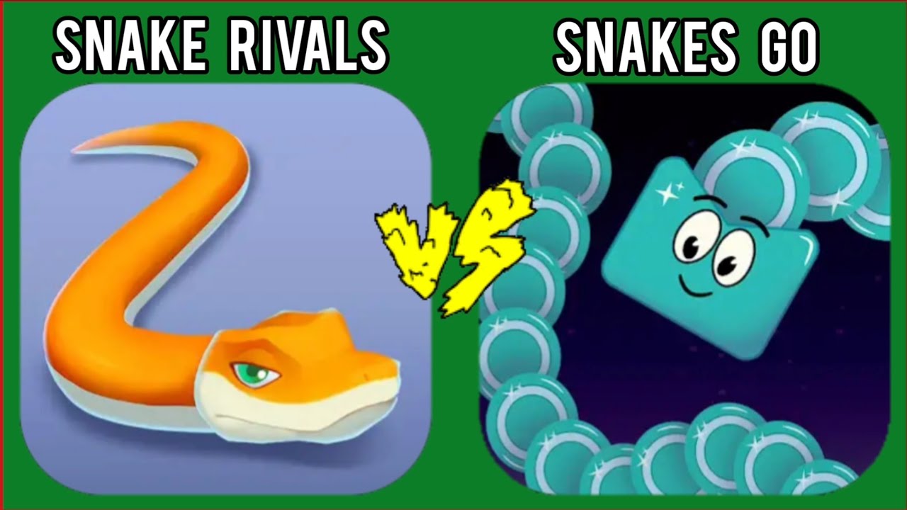 Snake Rivals Vs Snake Go - YouTube