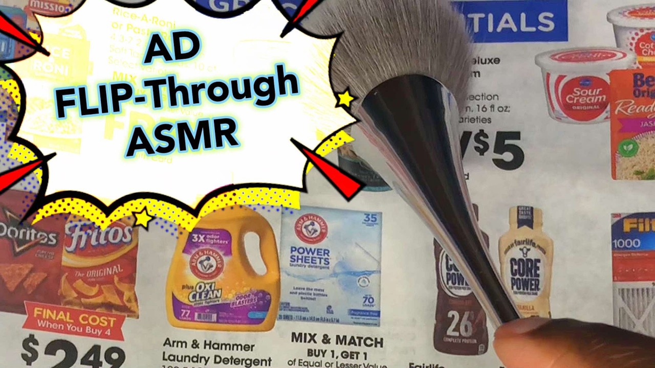 ASMR Ad Flip Through | Kroger Deals & Commentary 📖 - YouTube