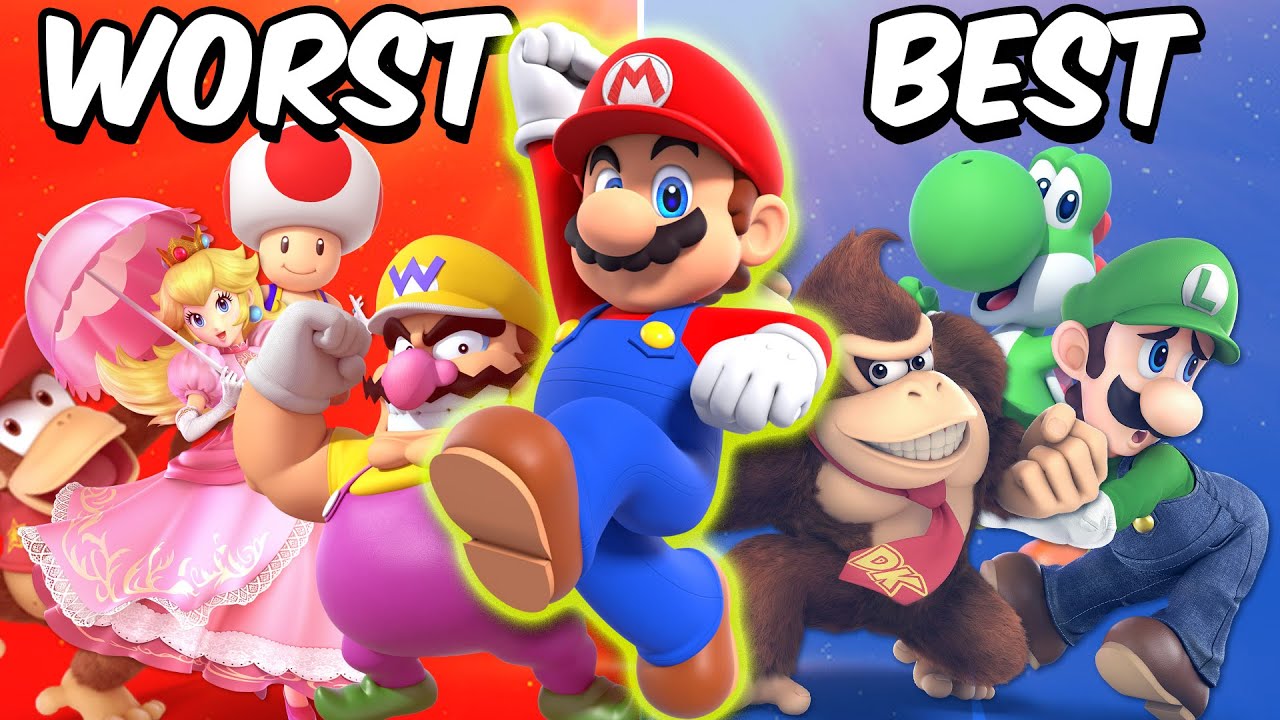 EVERY Mario Characters BEST and WORST Game! - YouTube