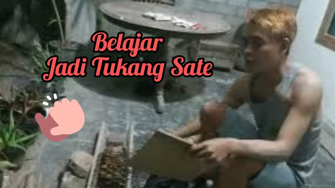 Belajar Jadi Tukang Sate - YouTube