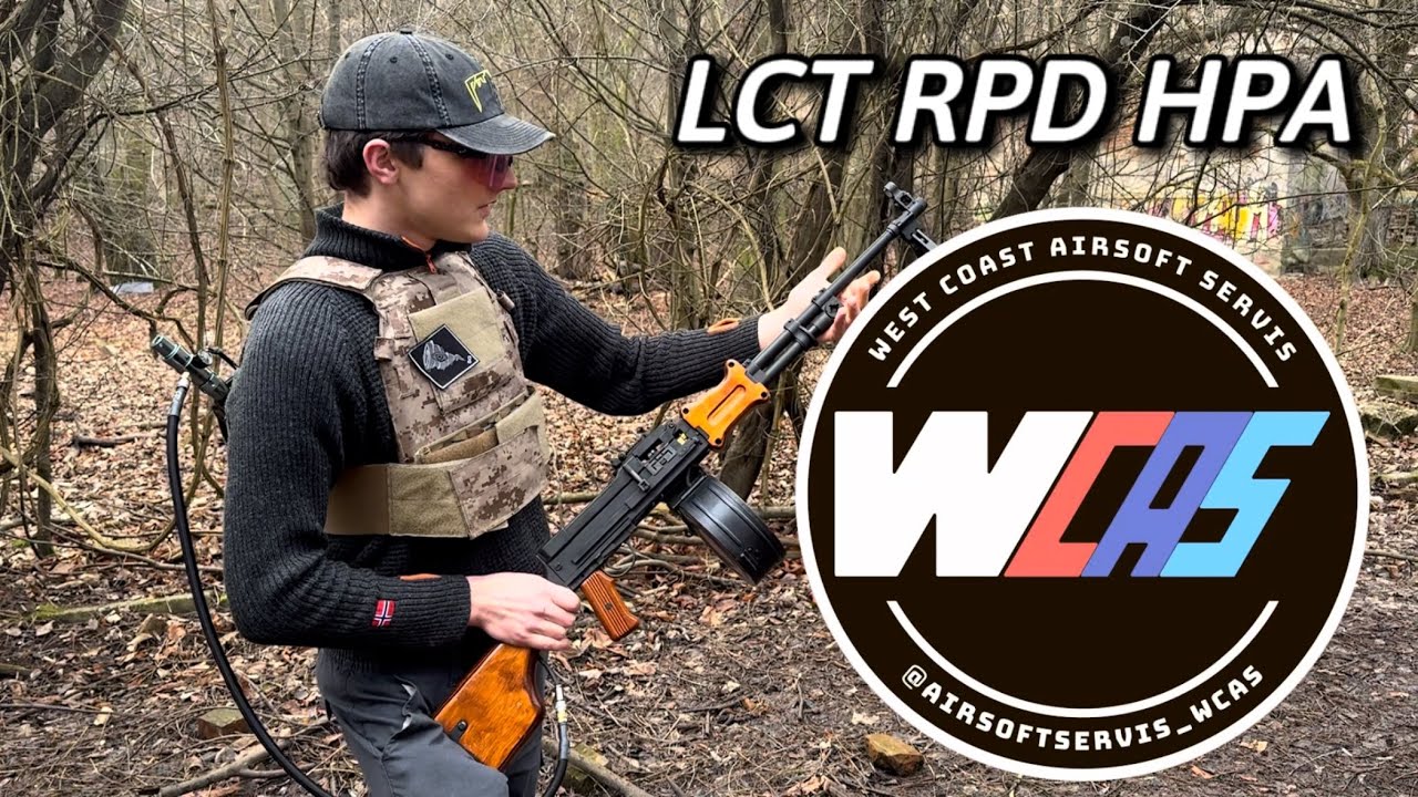 Najlepší (a najdrahší) airsoftový guľomet, LCT RPD s HPA F2. WCAS ...